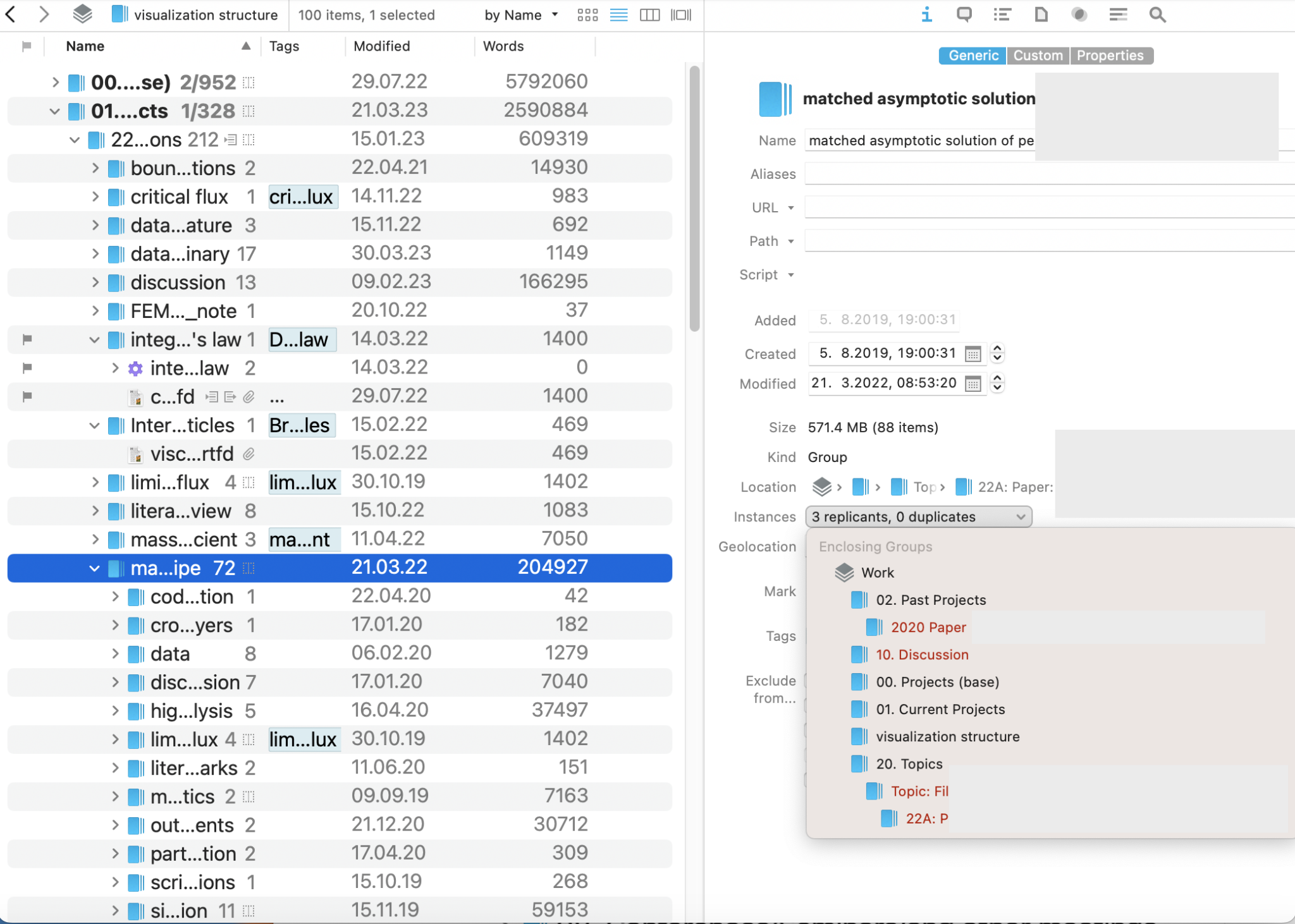 Devonthink를 활용한 연구 및 아이디어 노트들의 작성과 관리 - Ed's 지식 공방